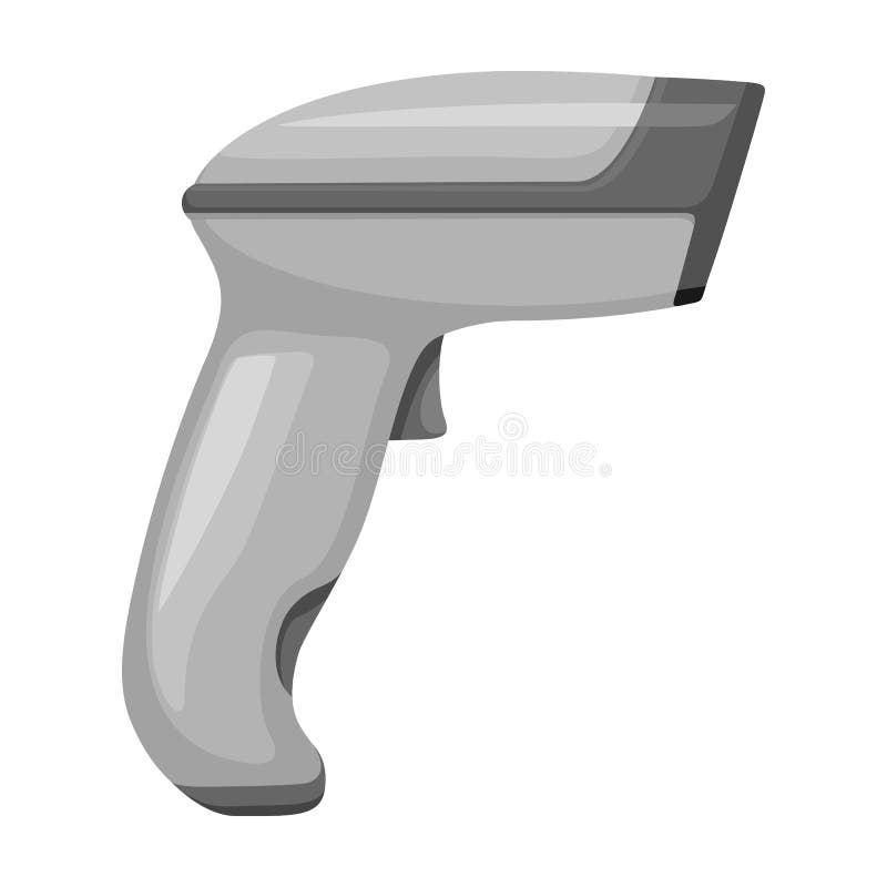 Scanner Vector Icon.Cartoon Vector Icon Isolated on White Background ...