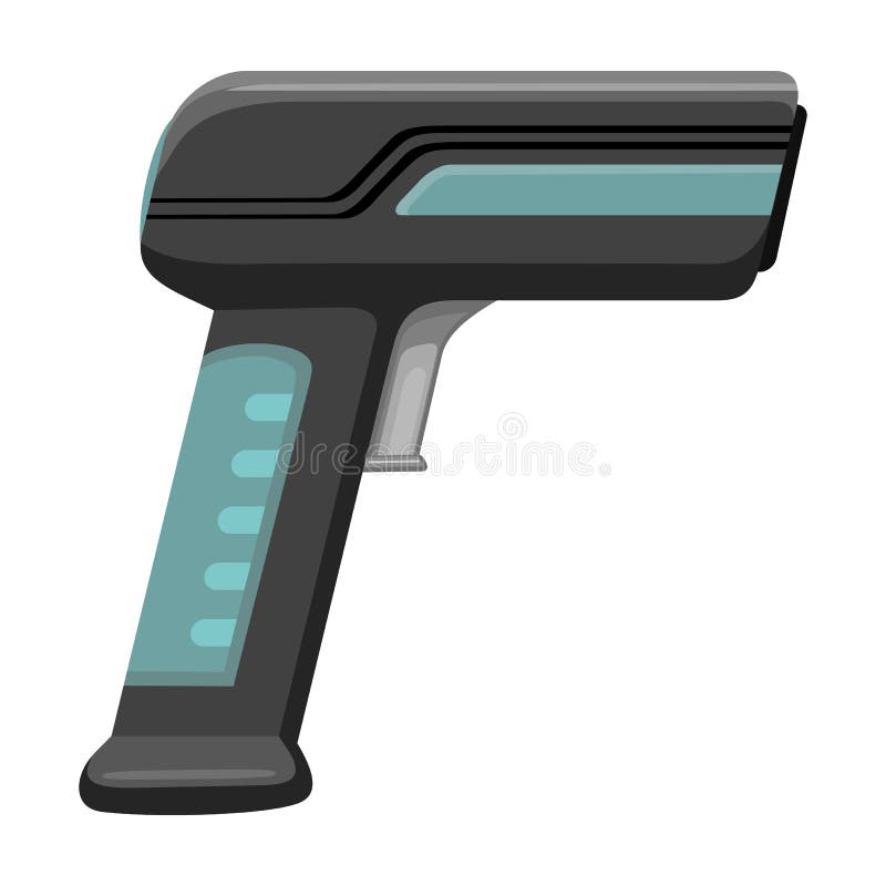 Scanner Vector Icon.Cartoon Vector Icon Isolated on White Background ...