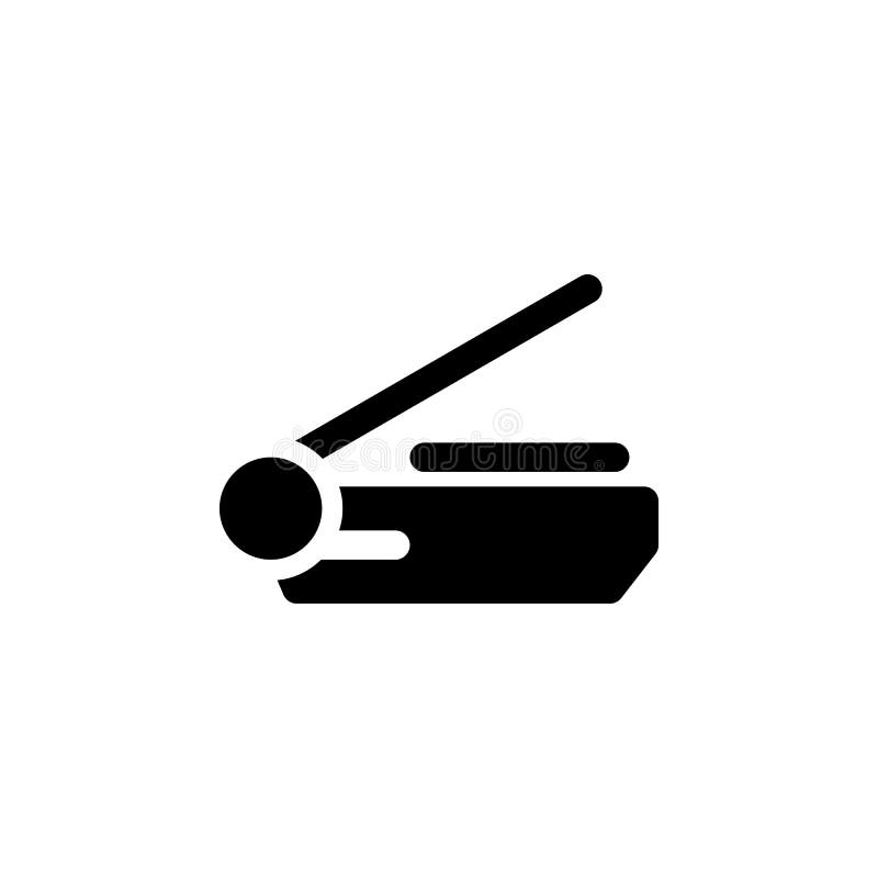 Scanner Vector Icon. Computer Component Icon Solid Style. Perfect Use ...