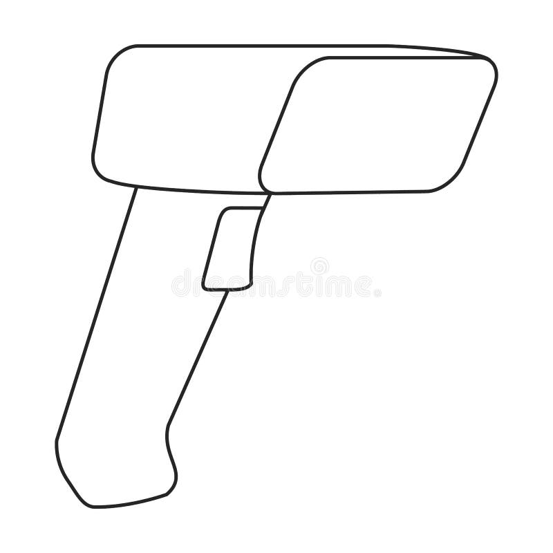 Scanner Vector Icon On White Background. Flat Vector Scanner Icon ...