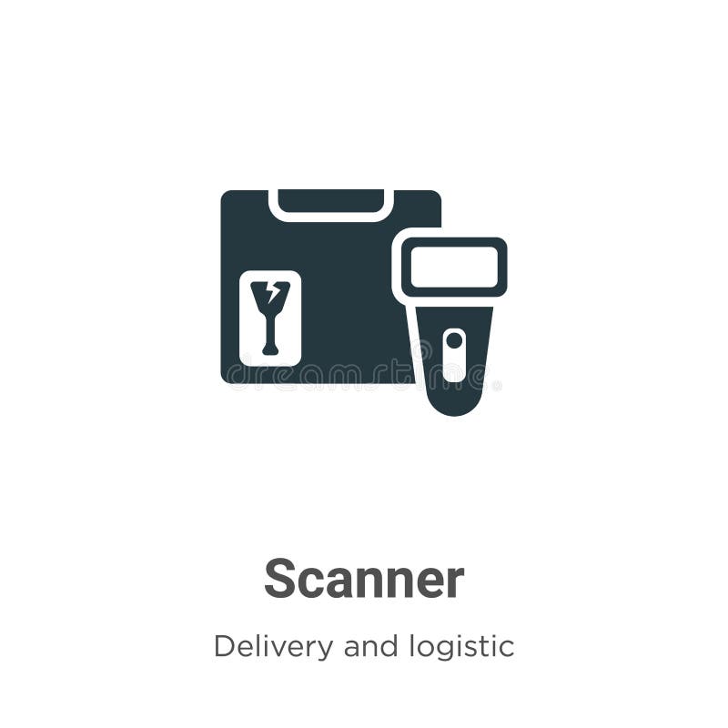 Scanner Vector Icon On White Background. Flat Vector Scanner Icon ...