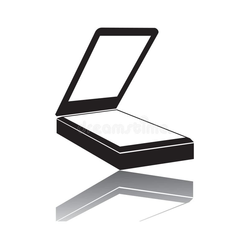 Scanner. Vector Illustration Decorative Design Stock Vector ...