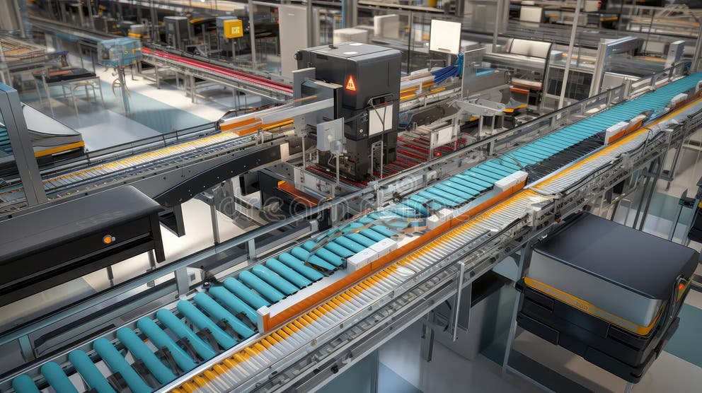 Scanners Airport Technology Stock Image - Image of automation ...