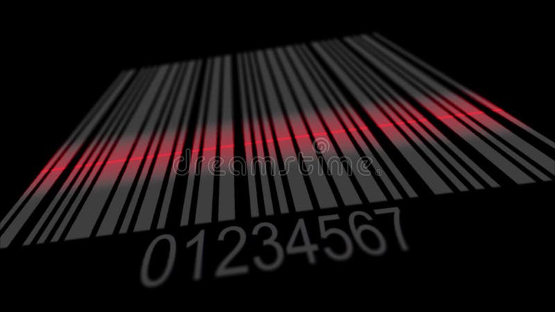 Scanning Qr Code Line Icon Animation Stock Video - Video of location ...