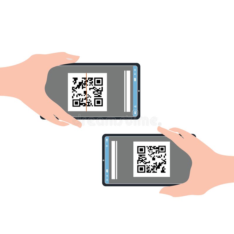 Scanning Barcode or Contactless Payment with Mobile Phone Via QR Code ...