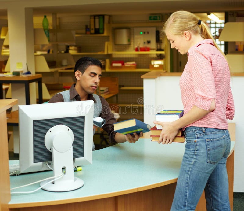 Scanning books stock photo. Image of education, happy - 11850914