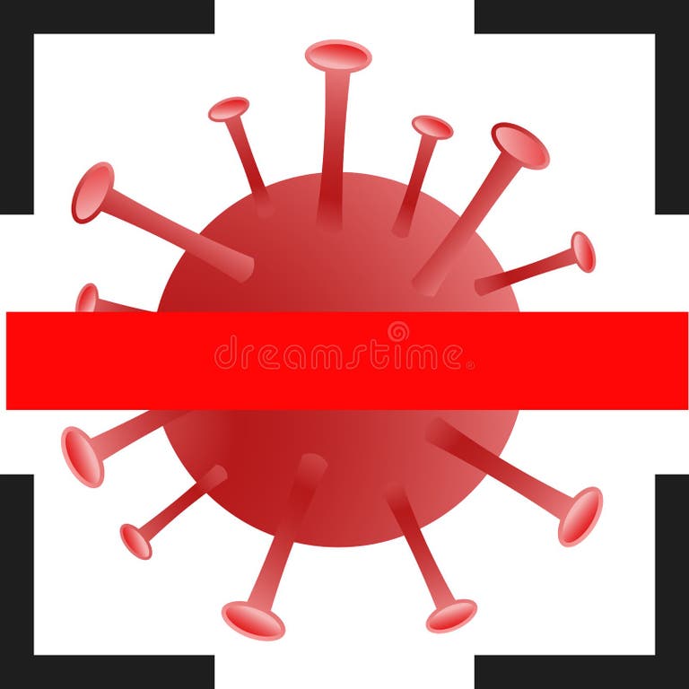 Scanning of Coronavirus Infection. Barcode. Vector Image. Stock Vector ...