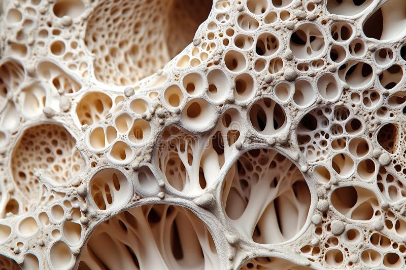 Scanning Electron Microscope Bone Tissue Generative AI Stock ...