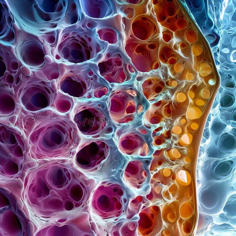 Scanning Electron Microscope Captures Intricate Honeycomb Structure ...