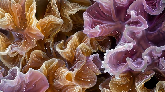 Scanning Electron Microscope Image of Highly Branched Villi in the ...