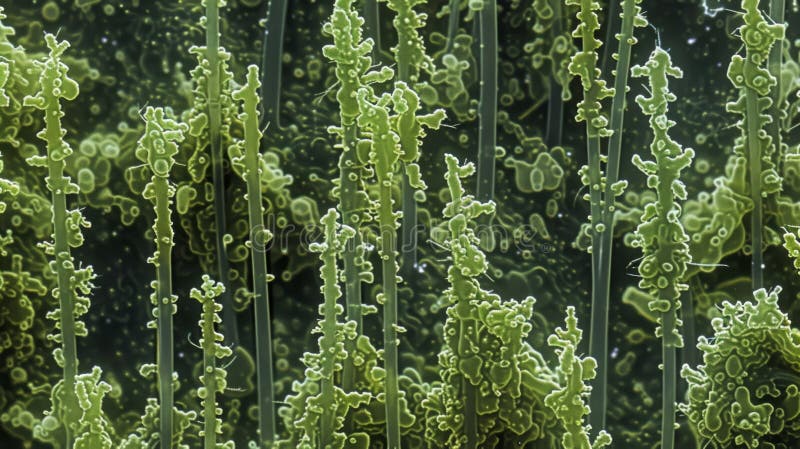 Scanning Electron Microscopy Image of Nuclear Pores Showcasing Their ...