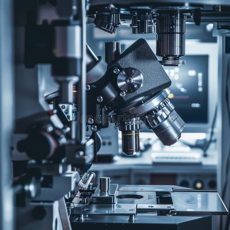 Scanning Electron Microscope in a Physical Lab, Computer Education ...