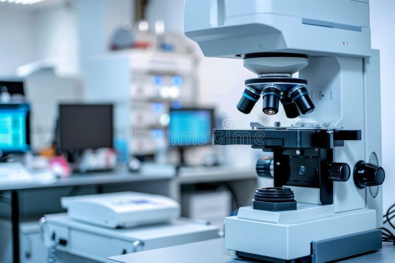 Scanning Electron Microscope in a Physical Lab, Computer Education ...