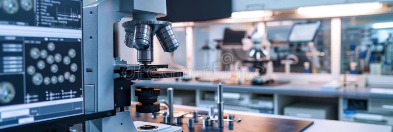 Scanning Electron Microscope in a Physical Lab, Computer Education ...