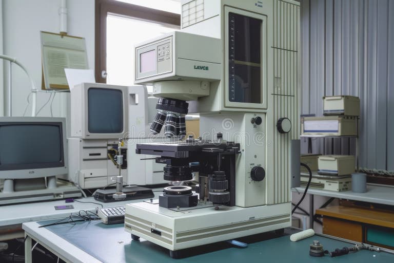 Scanning Electron Microscope in a Physical Lab, Computer Education ...
