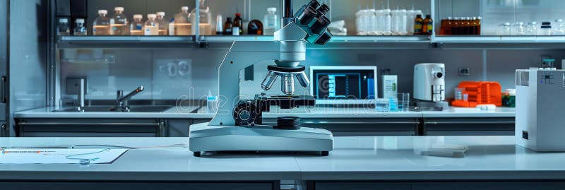 Scanning Electron Microscope in a Physical Lab, Computer Education ...