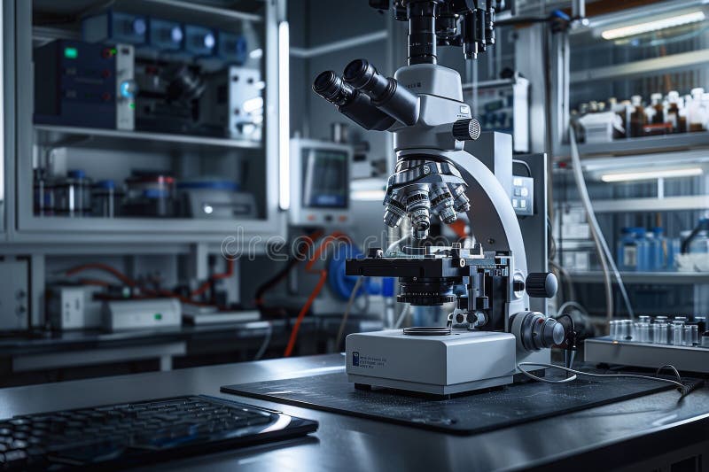 Scanning Electron Microscope in a Physical Lab, Computer Education ...