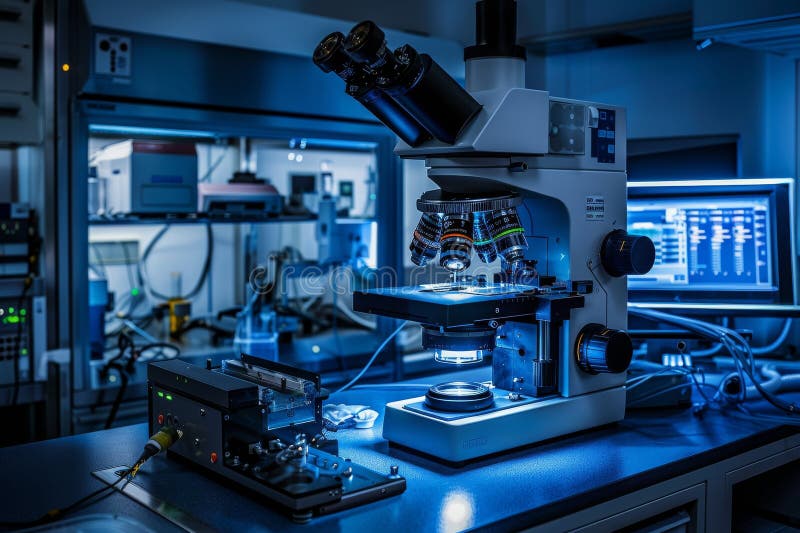 Scanning Electron Microscope in a Physical Lab, Computer Education ...