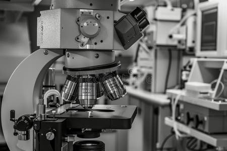 Scanning Electron Microscope in a Physical Lab, Computer Education ...