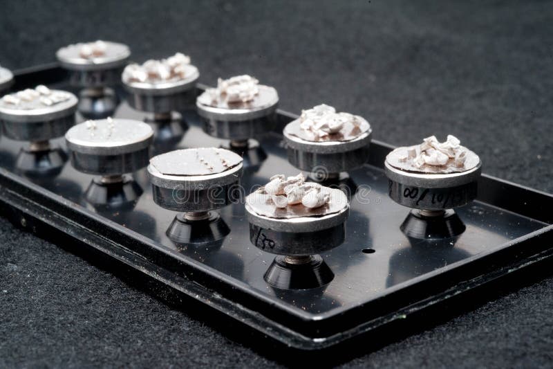 Electron Microscope with LSD Screen Stock Image - Image of laboratory ...