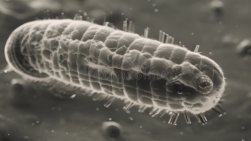 A Scanning Electron Microscopy Image of a Mitochondrion Revealing Its ...