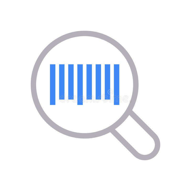 Scanning Vector Color Line Icon Stock Illustration - Illustration of ...