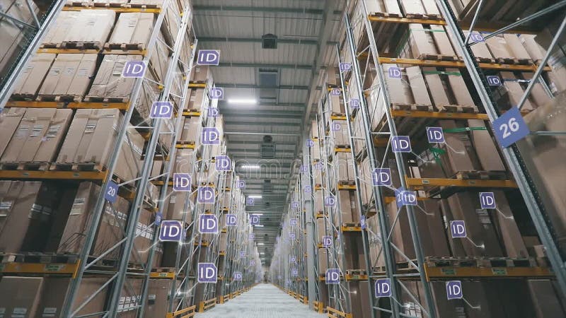 Scanning Product IDs in a Modern Warehouse. Automation of Work in the ...