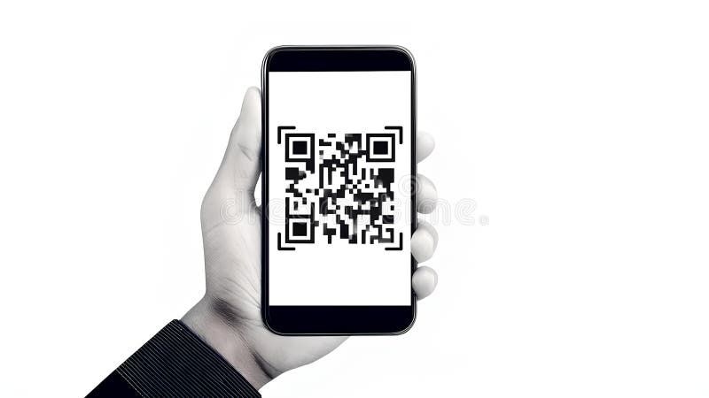 Scanning a QR Code Allows for Quick Access, Payment or Exchange, an ...