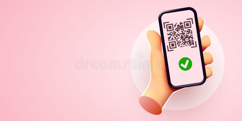 Phone Scanning Qr Code Cartoon Stock Illustrations – 431 Phone Scanning ...