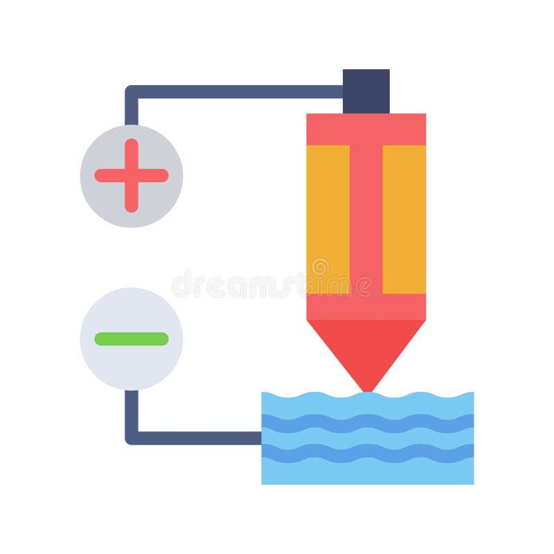 Scanning Tunneling Microscope Icon Image. Stock Illustration ...