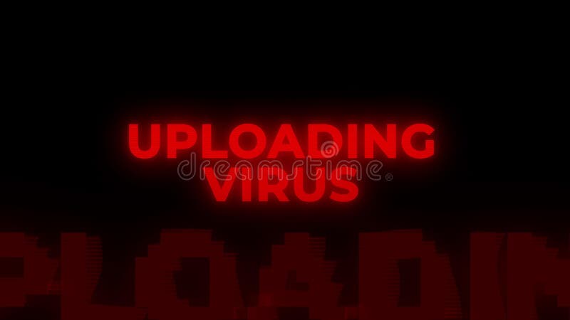 Application Error Alert Warning Attack on Screen World Map Loop Motion. Stock Video - Video of ...