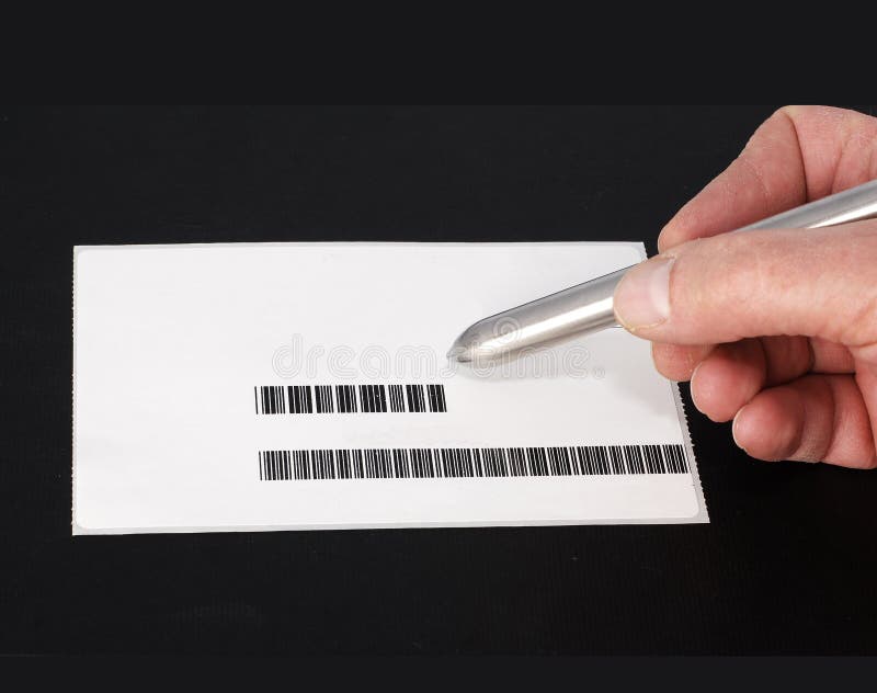 Scanning Wand stock image. Image of interface, industrial - 4142747