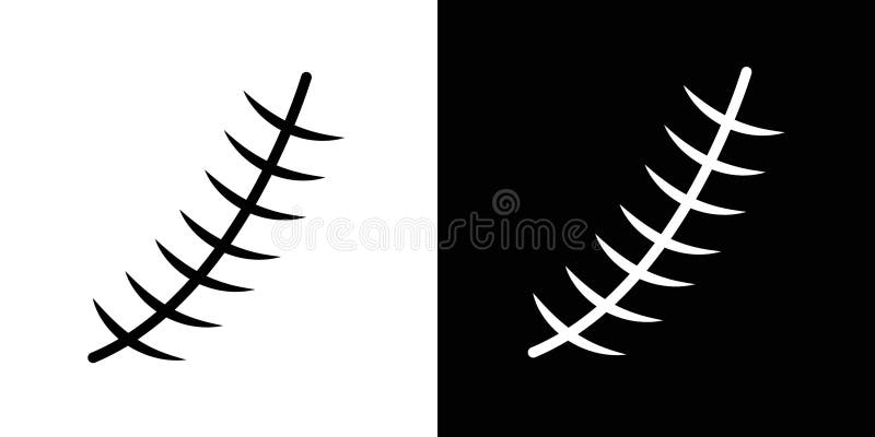 Scar Icon Isolated Flat Vector in Outline Stock Vector - Illustration ...