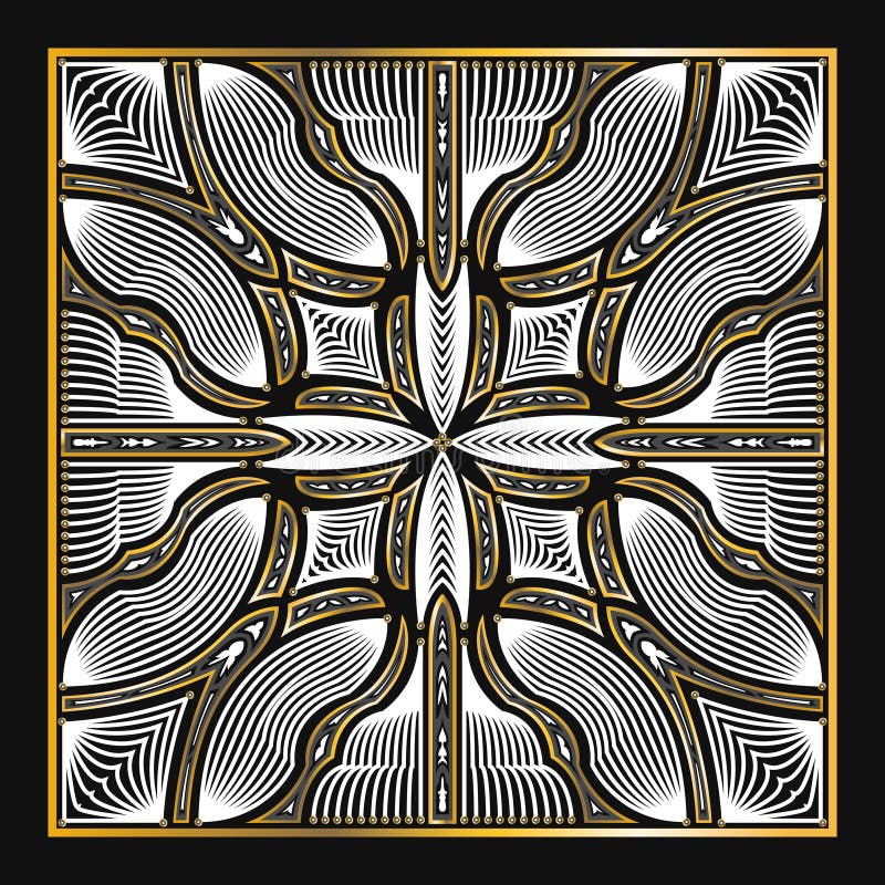 Scar pattern stock vector. Illustration of leaves, balance - 154717169