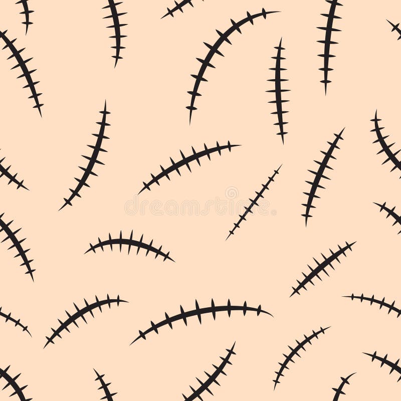 Wound and scar. stock vector. Illustration of injury - 29825829