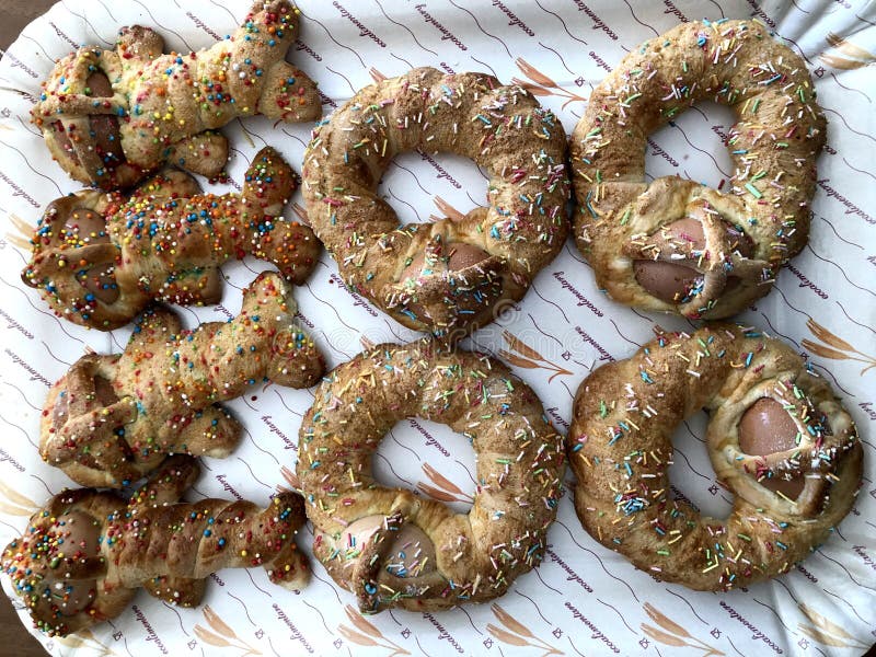 Scarcella, Traditional Easter Pastry Stock Photo - Image of holiday ...