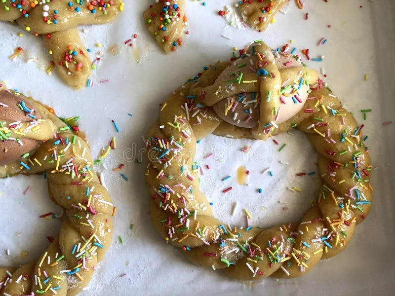 Scarcella, Traditional Easter Pastry Stock Image - Image of italy ...