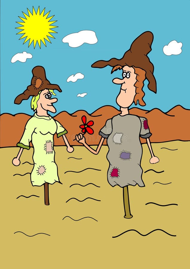 Scare cow love stock vector. Illustration of emotion, vector - 6403549