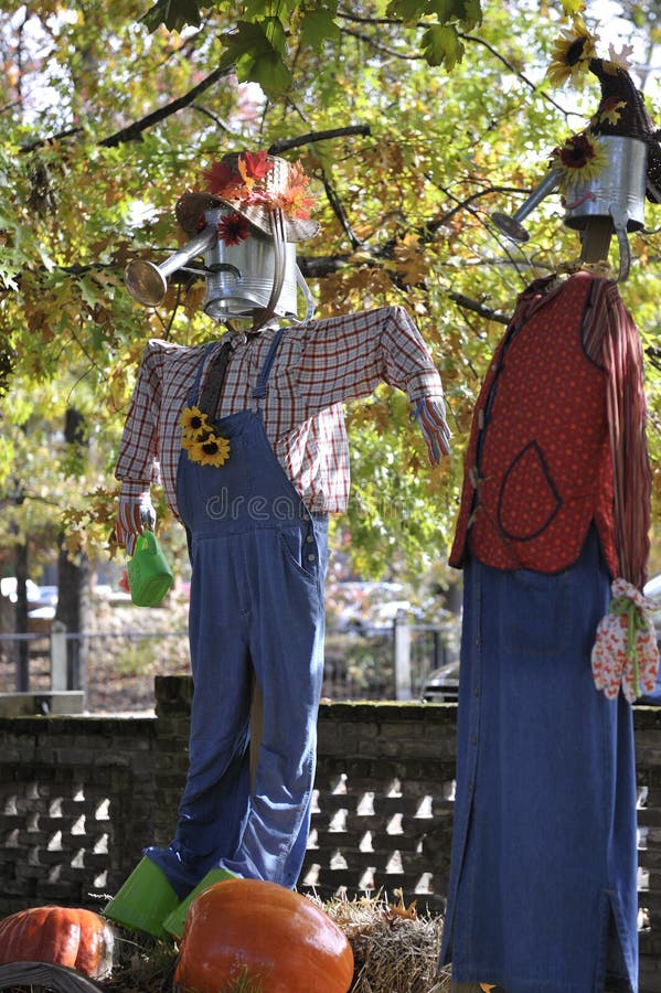 Scarecrow editorial stock image. Image of model, garb - 19050504