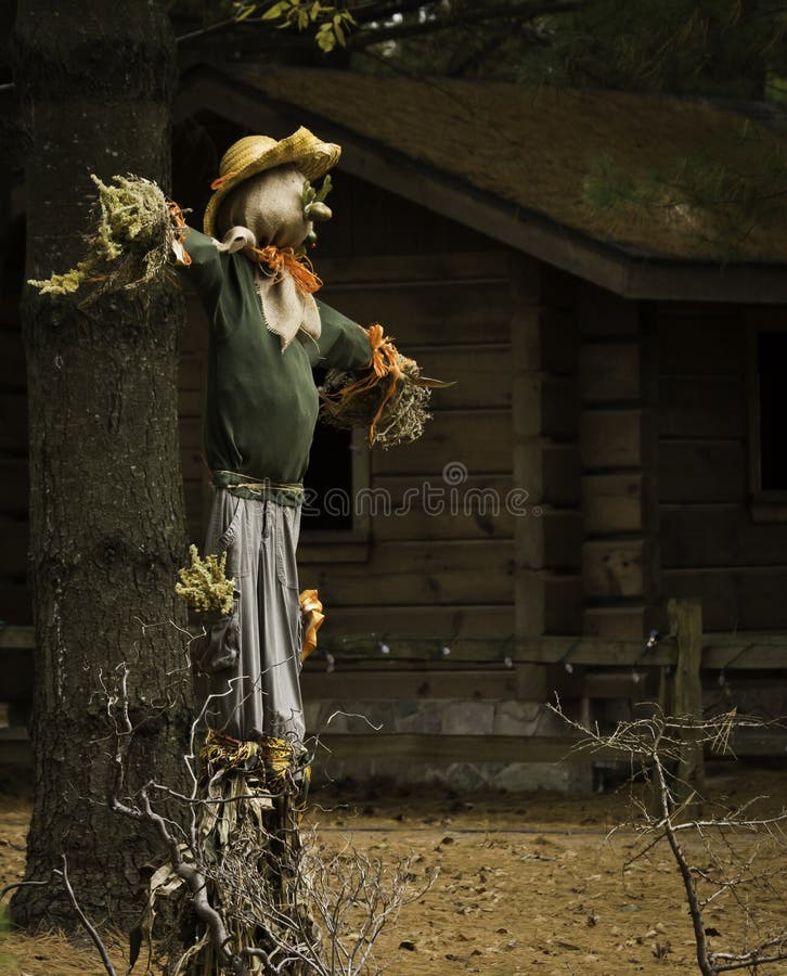 Scarecrow Driving Childs Car Stock Image - Image of autumnal, cute ...