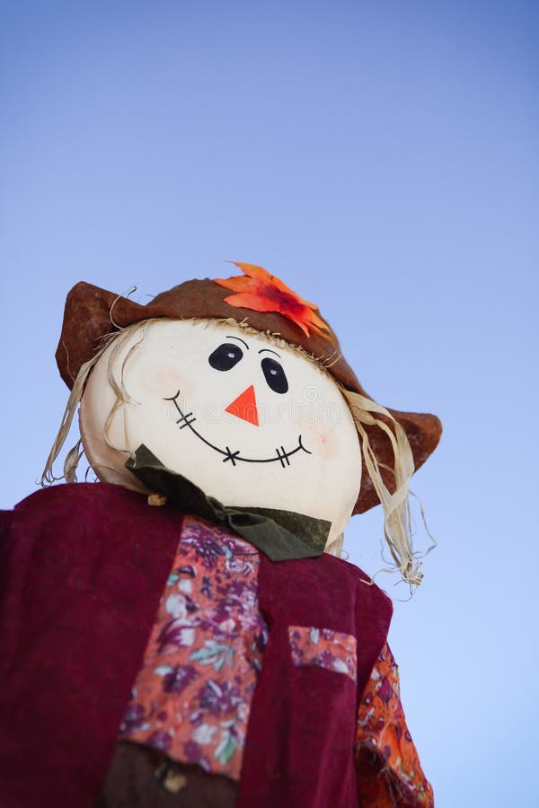 Scarecrow stock photo. Image of work, looking, blue, scarecrow - 34961626
