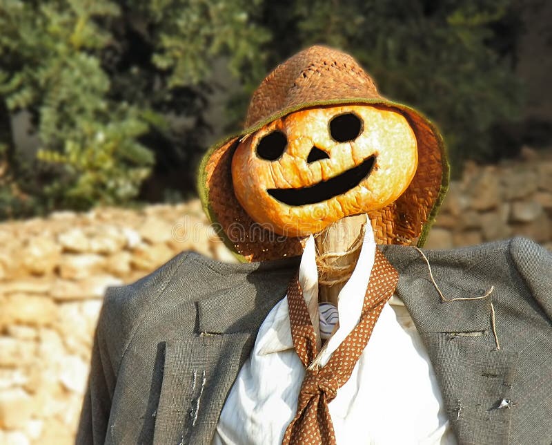 Scarecrow s Face stock photo. Image of farm, agriculture - 547298