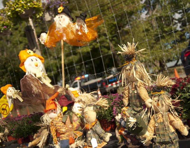 Scarecrows stock photo. Image of holiday, dressed, halloween - 26956984