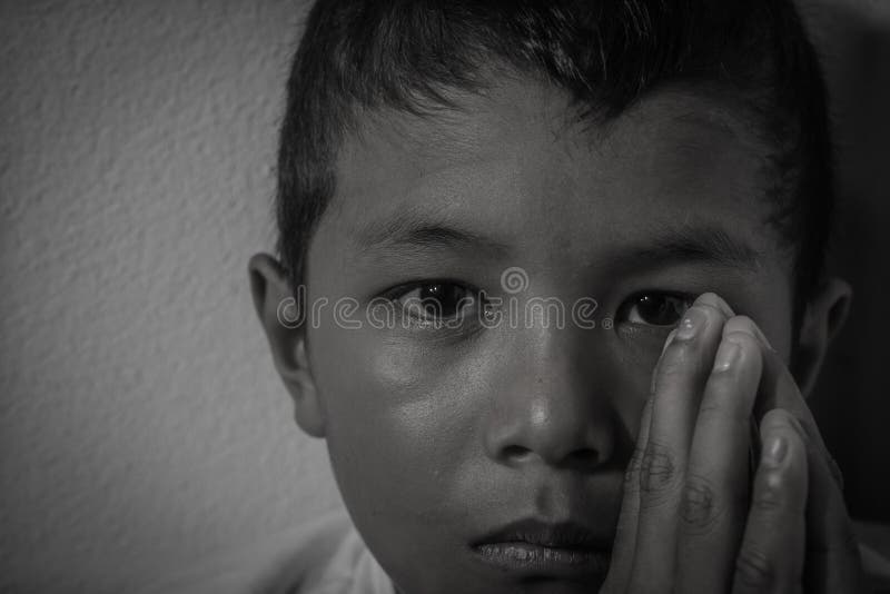 Scared and alone stock image. Image of plead, eyes, pray - 58013287