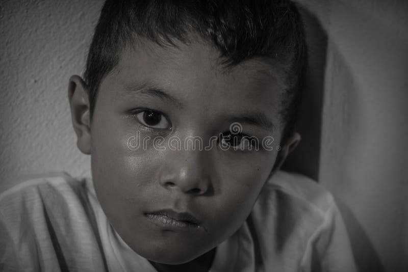 Scared and alone stock photo. Image of despair, hard - 58013362