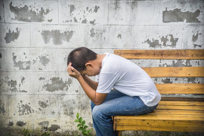 Scared and alone stock photo. Image of angry, alone, loneliness - 58014426