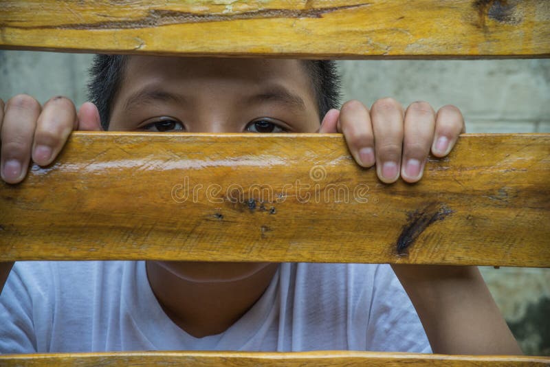 Scared and alone stock image. Image of hard, frightened - 58014509