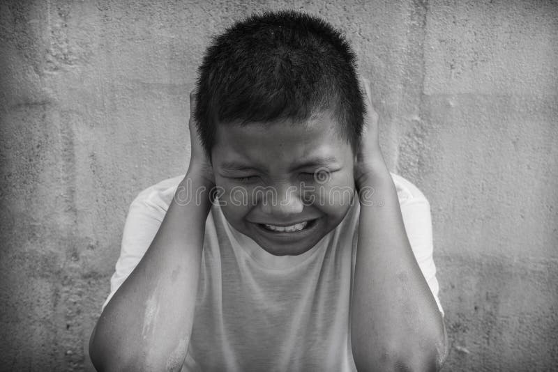 Scared and Alone, Young Asian Child Who is at High Risk of Being ...