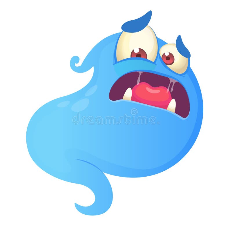 Crying Ghost Clip Art