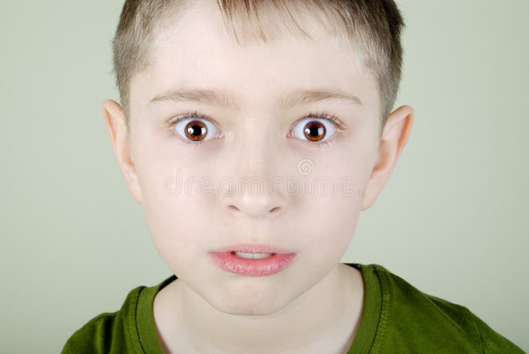 Scared boy stock image. Image of person, children, minor - 8298505